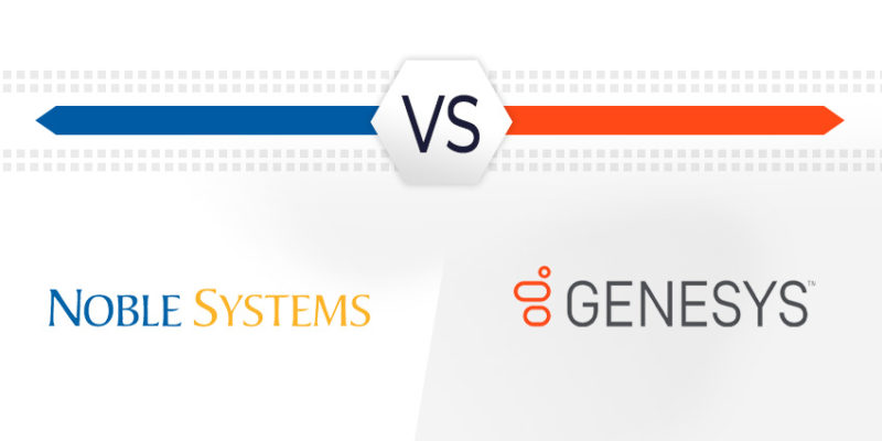 Noble Systems CC vs Genesys Contact Centre - CX Today