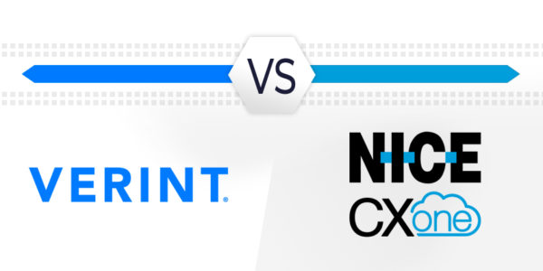 Verint Customer Engagement vs NICE CX One - CX Today