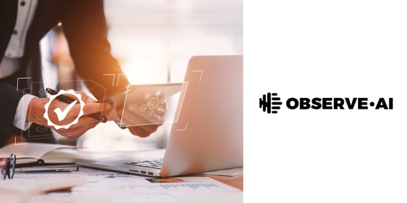 Observe.AI Launches a Quality Assurance Automation Solution - CX Today