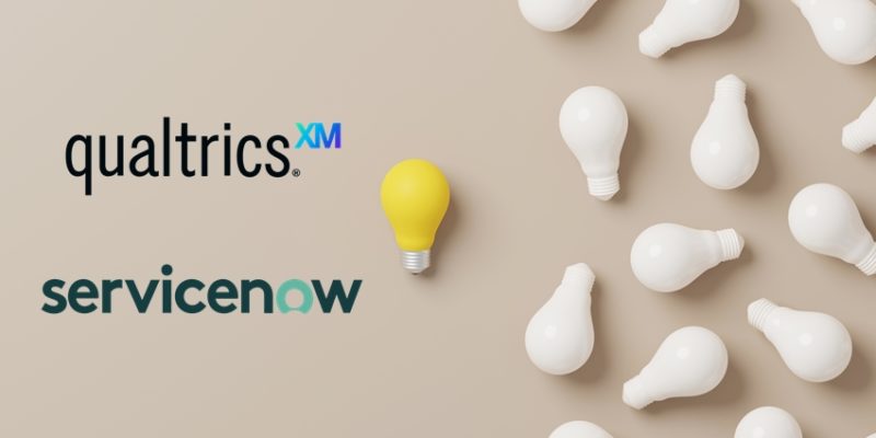 Qualtrics and ServiceNow Launch a New Insights Solution - CX Today