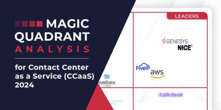 Gartner Magic Quadrant for Contact Center as a Service (CCaaS) 2024 ...