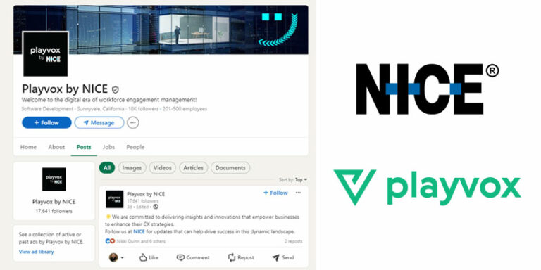 Playvox Confirms NICE Takeover with a Name Change - CX Today