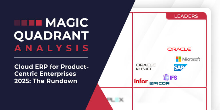 Gartner Magic Quadrant for Cloud ERP for Product-Centric Enterprises ...